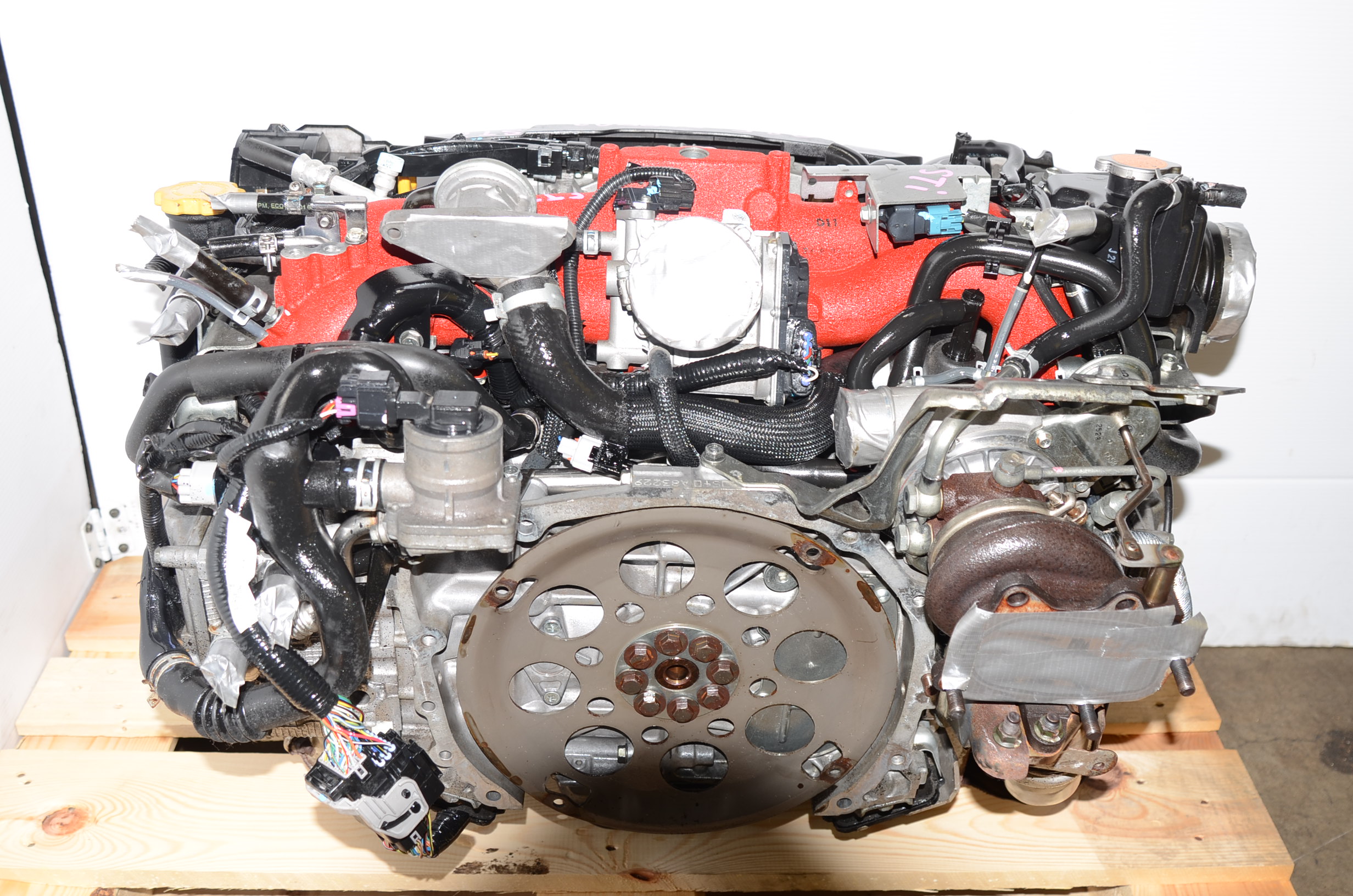 JDM EJ257 MOTOR 2015 - 2020 SUBARU WRX STI 2.5L V10 AVCS TURBO ENGINE | JDM Westside
