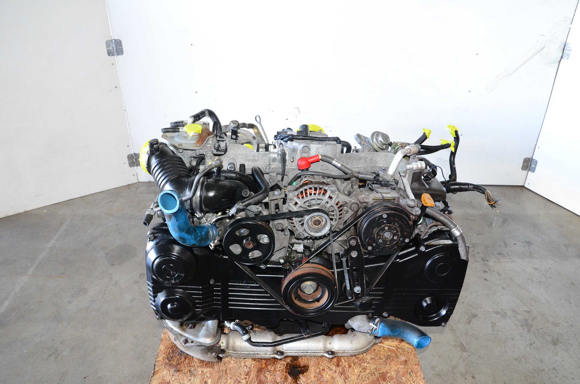 JDM 02 03 04 05 SUBARU WRX EJ205 AVCS 2.0L TURBO ENGINE WITH 5 SPEED ...