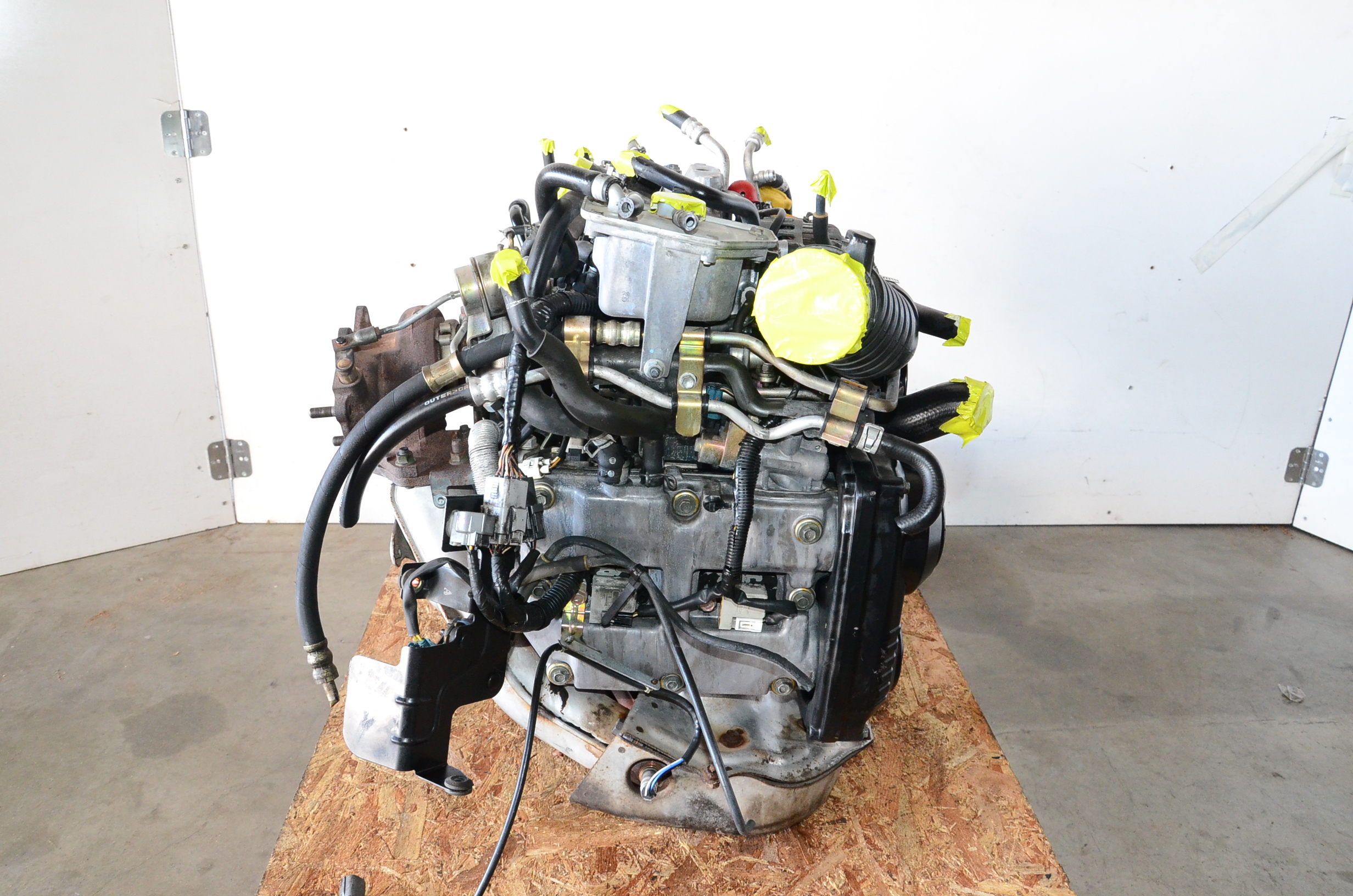 JDM 2002 2003 2004 2005 SUBARU IMPREZA WRX 2.0L TURBO ENGINE EJ205 AVCS ...