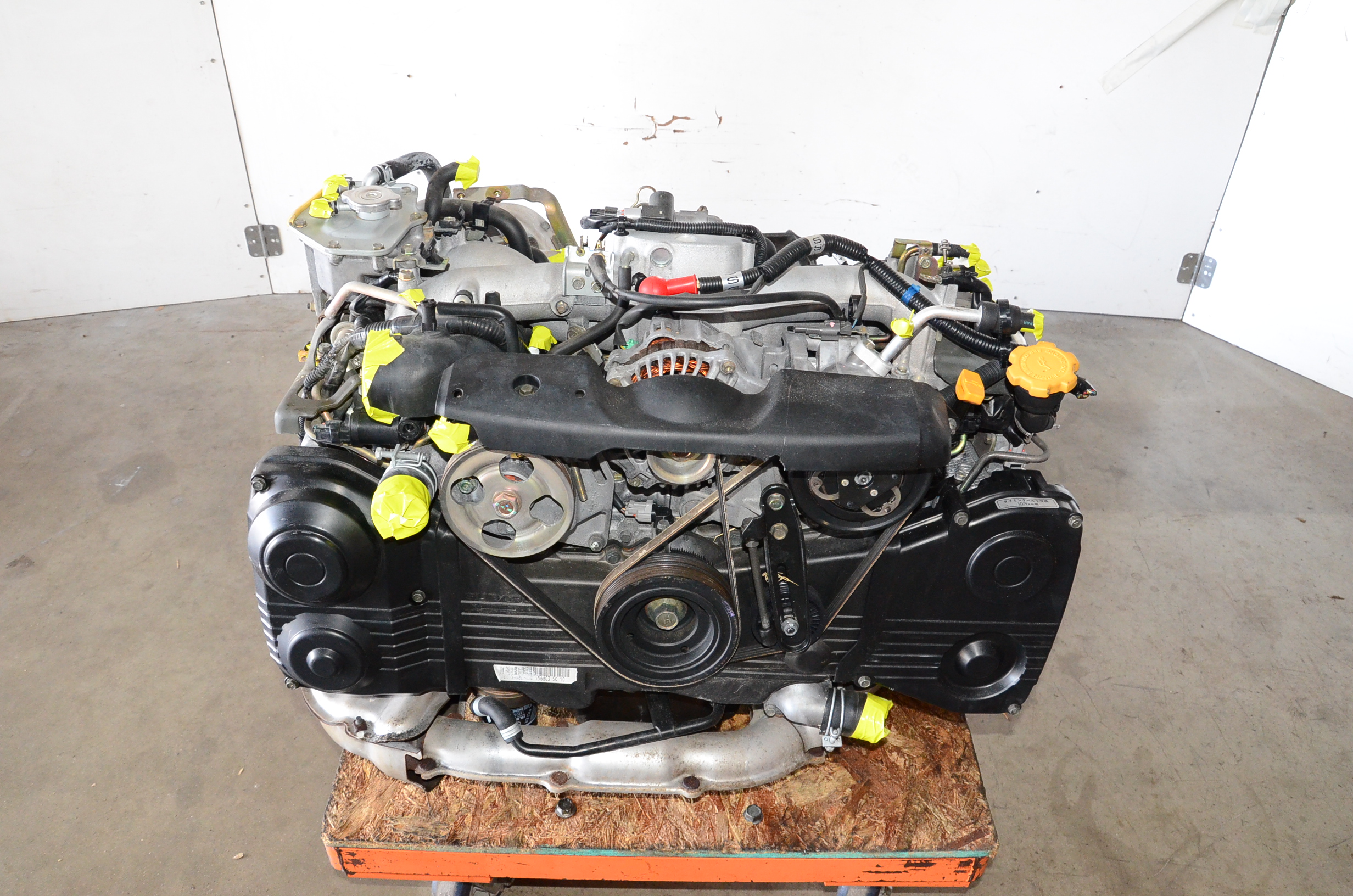 JDM 02 03 04 05 SUBARU WRX EJ205 AVCS 2.0L TURBO ENGINE WITH 5 SPEED ...