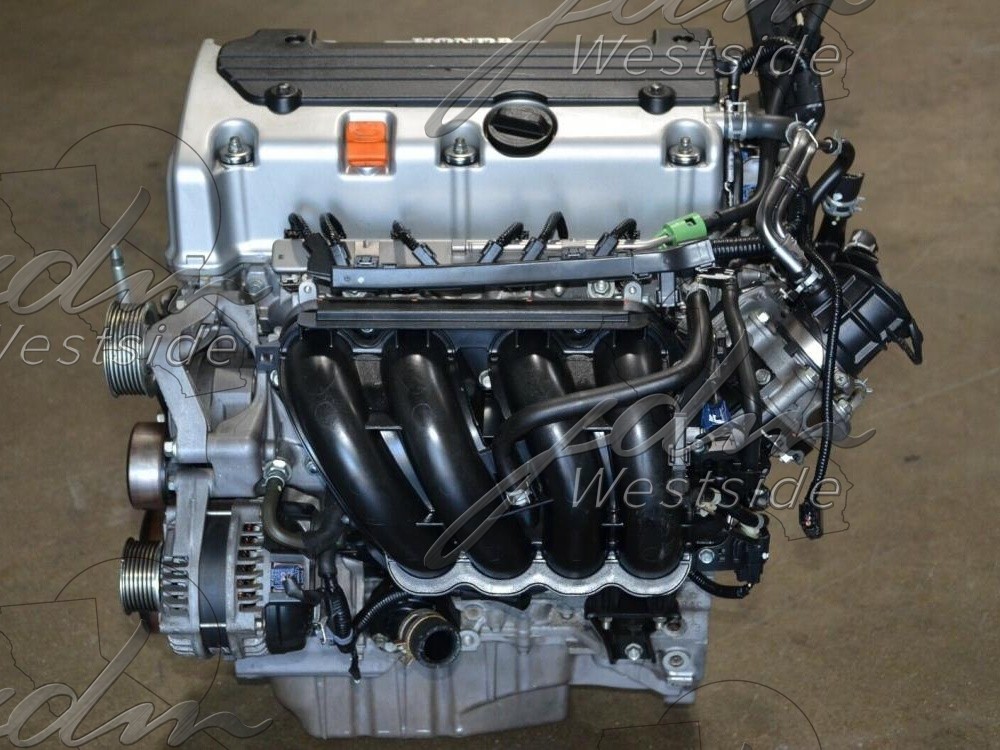 JDM 09-14 ACURA TSX 4CYL K24A I-VTEC 2.4L 16V ENGINE ONLY LOW MILEAGE ...