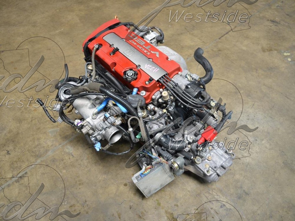 JDM Honda H22A Euro R Engine and 5 Speed LSD Transmission T2W4 Prelude ...