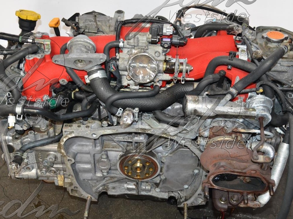 JDM SUBARU WRX STI EJ207 V7 ENGINE ONLY VF30 SINGLE SCROLL STI ENGINE ...